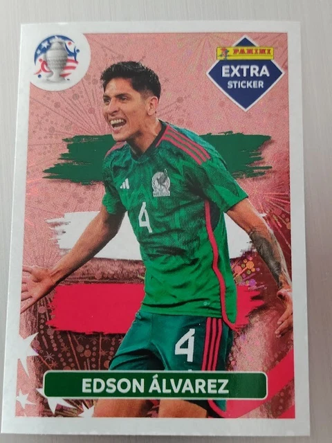 BRAZIL VERSION 2024 Panini Extra Sticker Copa America - Edson Alvarez ...