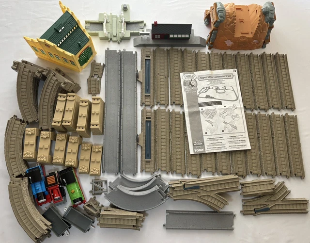 THOMAS & FRIENDS Trackmaster Super Sodor Adventure HUGE Set 80+ Pieces ...