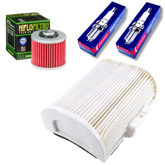 KIT D'ENTRETIEN POUR Yamaha XV 750 1000 1100 Virago Huile + Filtre ...
