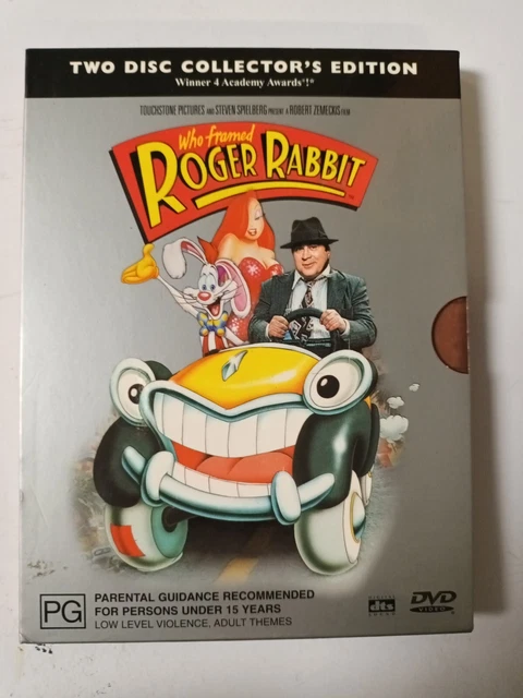 WHO FRAMED ROGER Rabbit DVD (Region 4) 2 Disc Collector's Edition Box ...