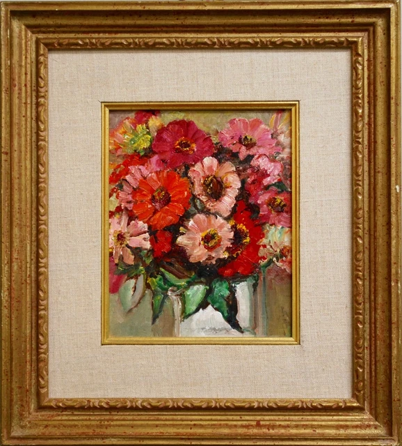 ORIGINAL OIL PAINTING by Frederick B Taylor, Still life, Canadian ...