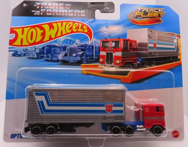 HOT WHEELS TRACK Fleet 2025 Mix 2 Transformers Optimus Prime 1/64 ...