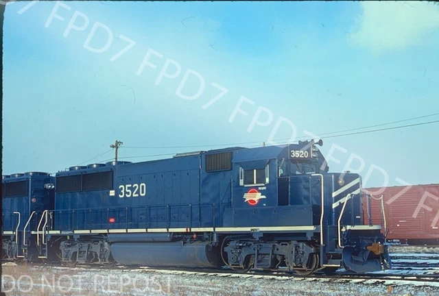 ORIGINAL FOLIE MP Missouri Pacific GP50 3520; Dolton, IL; Februar 1981 EUR 5,47 - PicClick DE