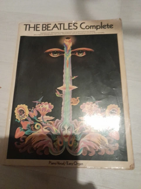THE BEATLES COMPLETE Original Sheet Music Book 217 Pages Songs Words ...