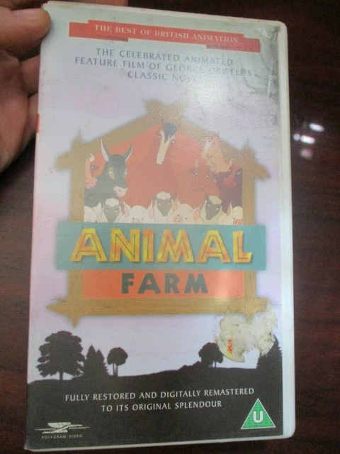 GEORGE ORWELL ANIMAL Farm VHS Video Tape (NEW) £4.99 - PicClick UK