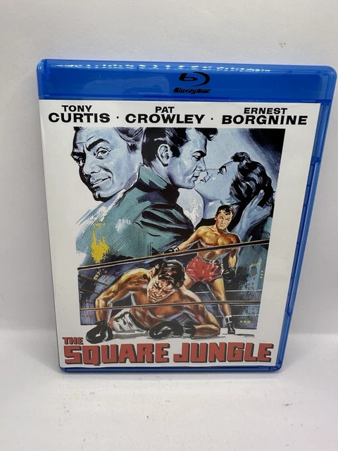 THE SQUARE JUNGLE (Blu-ray, 1955) (B&W) Tony Curtis, Pat Crowley Kino ...