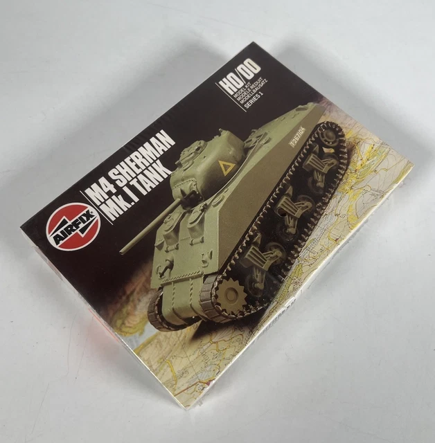 AIRFIX HO/OO SCALE M4 Sherman MK.I Tank Series 1 01303 Model Kit ...
