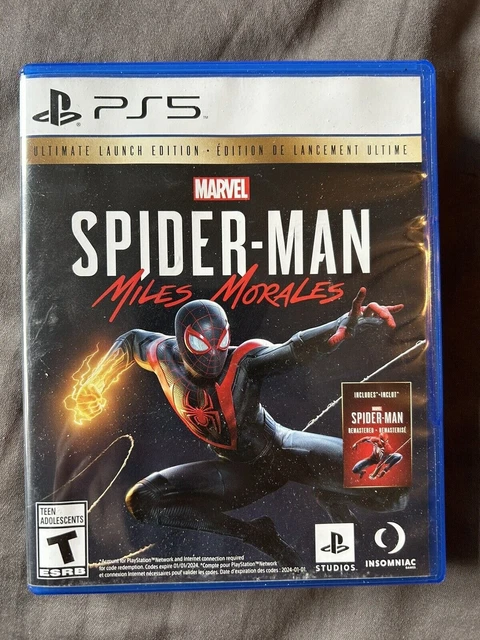 MARVEL'S SPIDER-MAN MILES Morales Ultimate - PlayStation 5 PS5 - DISC ...
