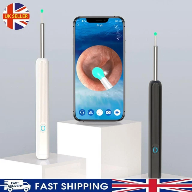 WIRELESS INTELLIGENT VISUAL Ear Pick Wifi Ear Picker Cleaner for Adults ...