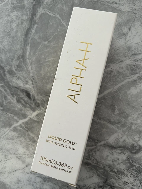 ALPHA-H LIQUID GOLD with GLYCOLIC ACID 100ml RRP £43 New £22.99 ...