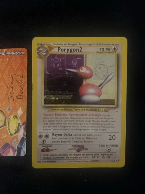 CARTE POKÉMON PORYGON2 12/64 EDITION 2 ED2 Neo Revelation VF FR EUR 50 ...