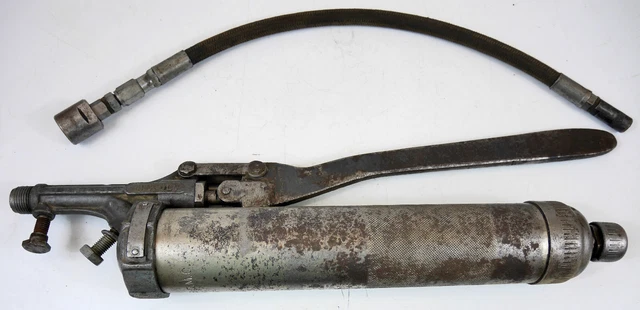 ANCIENNE POMPE A graisse LINCOLN U.S.Q.M.C TECALEMIT WW2 MILITARIA EUR ...