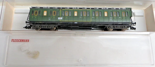 FLEISCHMANN 5086 H0 4-achs. Abteilwagen 3.Kl. 41 800 Della DRG Immacolata IN Ovp EUR 26,80 ...