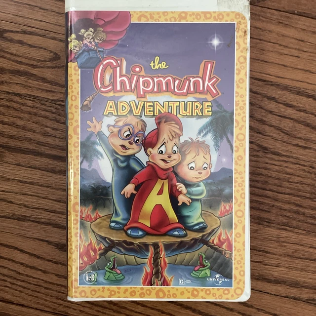 THE CHIPMUNK ADVENTURE 1987 Animated Movie VHS Video Tape Bagdasarian ...