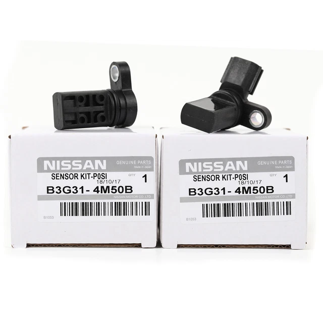 2X B3G314M50B CRANK and CAM SENSOR Fits NISSAN PULSAR N16 Replace ...