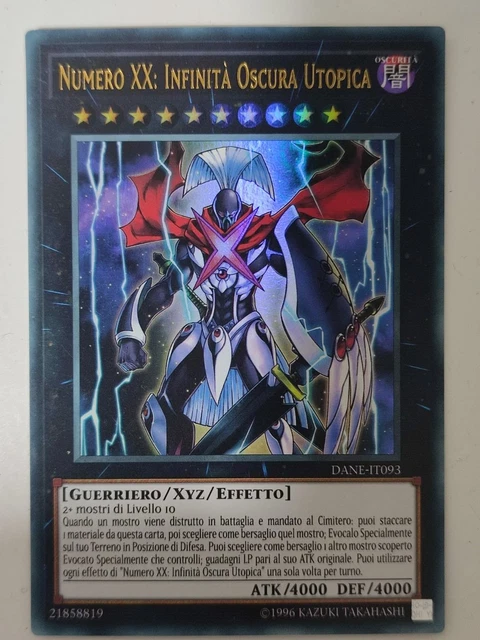 YU-GI-OH! NUMERO XX Infinita oscura utopica ULTRA RARA - Italiano EUR 2 ... YU-GI-OH! NUMERO XX Infinita oscura utopica ULTRA RARA - Italiano EUR 2 ...