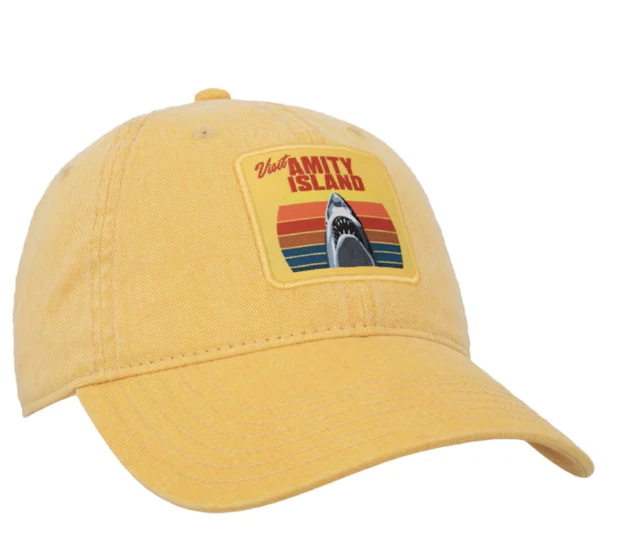 UNIVERSAL STUDIOS JAWS 50th Anniversary Vintage Adult Cap Baseball Hat ...