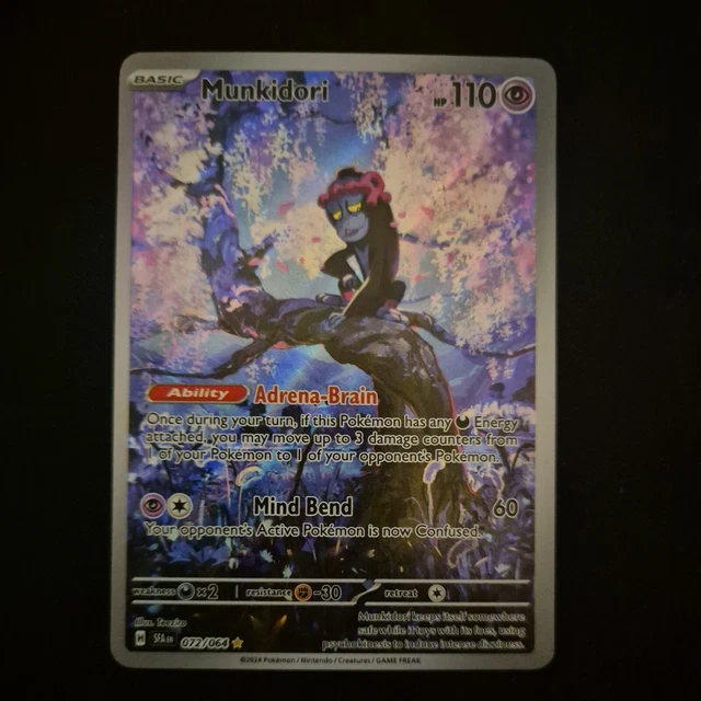 POKEMON TCG MUNKIDORI 072/064 S&V Shrouded Fable Illustration Rare NM/M £7.85 - PicClick UK