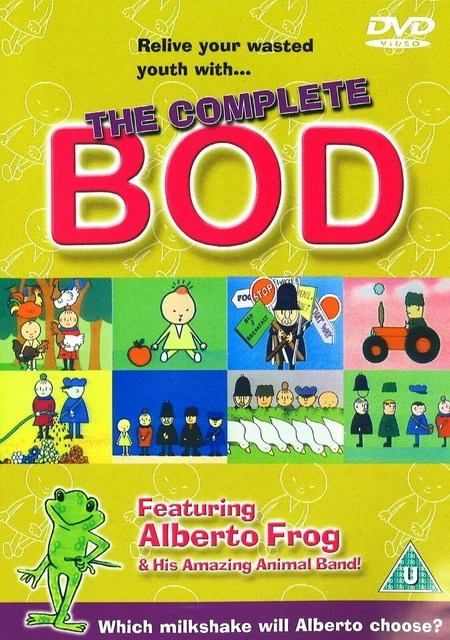 BOD: THE COMPLETE Bod - Alberto the Frog DVD John Le Mesurier 1975 ...