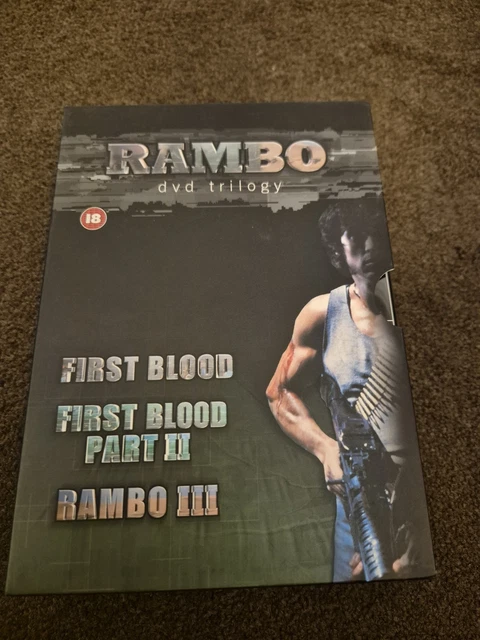 RAMBO TRILOGY DVD Box Set £4.38 - PicClick UK