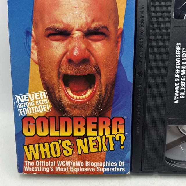 WCW/NWO - GOLDBERG: Whos Next (VHS, 1999) Factory Sealed (RARE OOP VHS ...