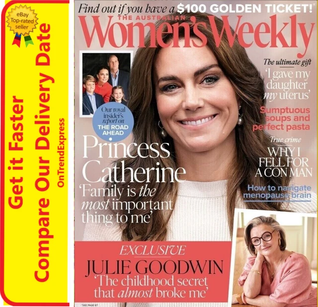 AUSTRALIAN WOMEN'S WEEKLY Magazine May 2024 Princess Catherine Kate ...