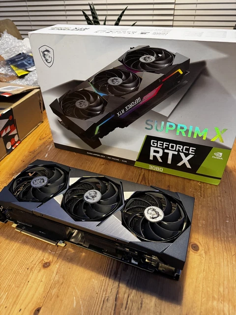 MSI NVIDIA GEFORCE RTX 3080 SUPRIM X 10G Graphics Card £335.00 ...