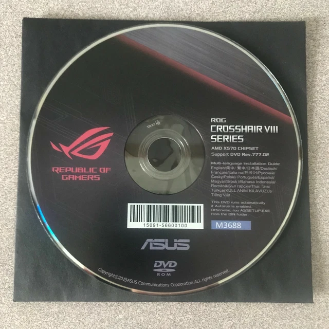 &NEW& ASUS ROG CROSSHAIR VIII Series Motherboard Drivers Installation ...