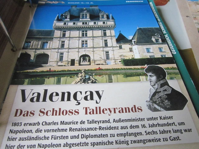 BURGEN UND SCHLÖSSER Frankreich Valencay Schloss Talleyrand EUR 4,72 ...