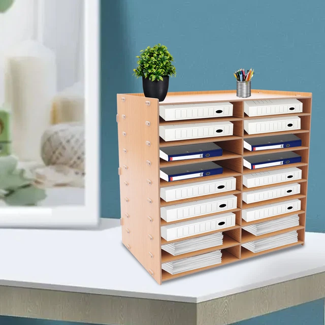 9-TIER OFFICE DESK File Organizer Papier Brief Tray Organizer Vertikale ...