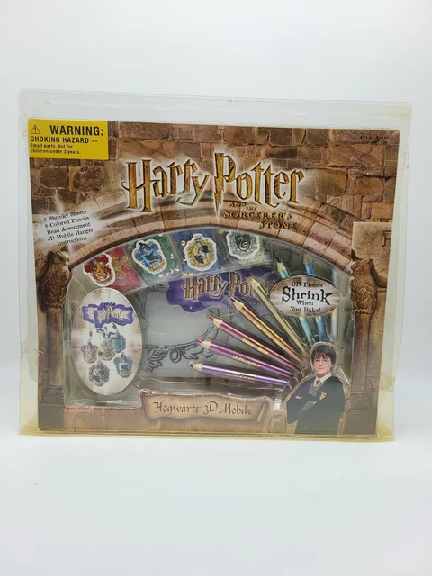 HARRY POTTER SORCERER'S STONE HOGWARTS 3D MOBILE KIT 2001 Flying Colors ...