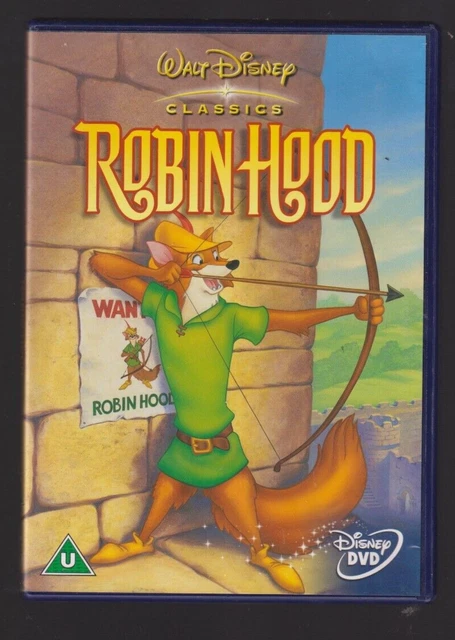 WALT DISNEY CLASSICS EDITION - Robin Hood (DVD, 2002) EXCELLENT ...