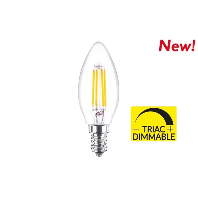 OLIVE LED FILAMENT Dimmable Triac 4W NOVA LINE LFDL40C Pack 10 Pièces ...