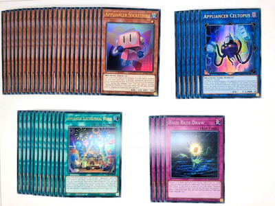 YUGIOH - COMPETITIVE Deluxe Appliancer Deck + Extra Deck *Ready to Play ...
