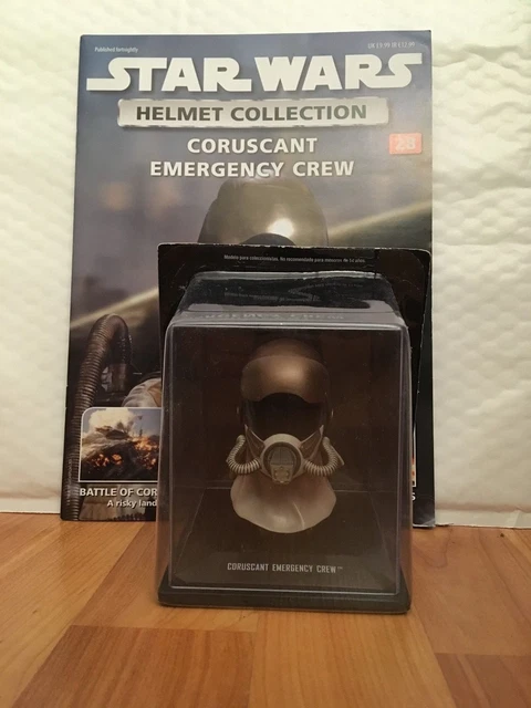 STAR WARS DEAGOSTINI Replica Helmet Collection 28 Coruscant Emergency ...