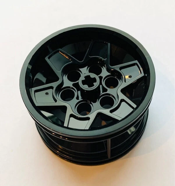 LEGO TECHNIK TECHNIC 6 Loch Felge 56908 43.2 x 26 NEU 51488 schwarz ...