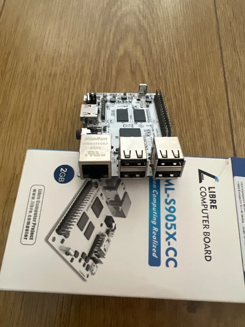SWEET POTATO SINGLE Board ARM SBC AML-S905X-CC-V2 2GB Pi PC Alternative ...