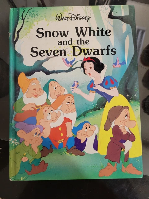 Snow White And The Seven Dwarfs Walt Disney Classic Series Book Vintage