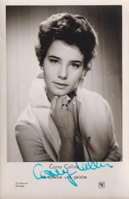 CORNY COLLINS ORIGINAL Autogramm signierte Postkarte 60er Jahre EUR 14 ...