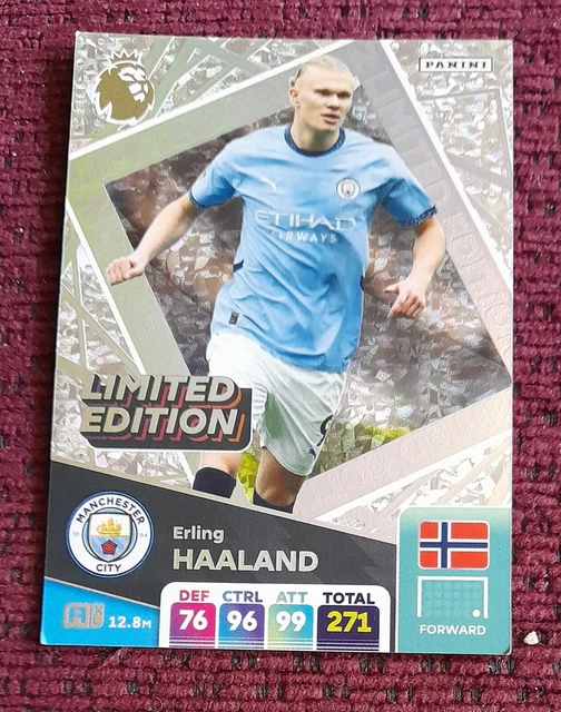PANINI PREMIER LEAGUE 2025 Erling Haaland Limited Edition Card £2.45 ...