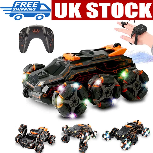 360° 4WD STUNT Car RC Hand Gesture Sensing Off-Road Remote Control Off ...