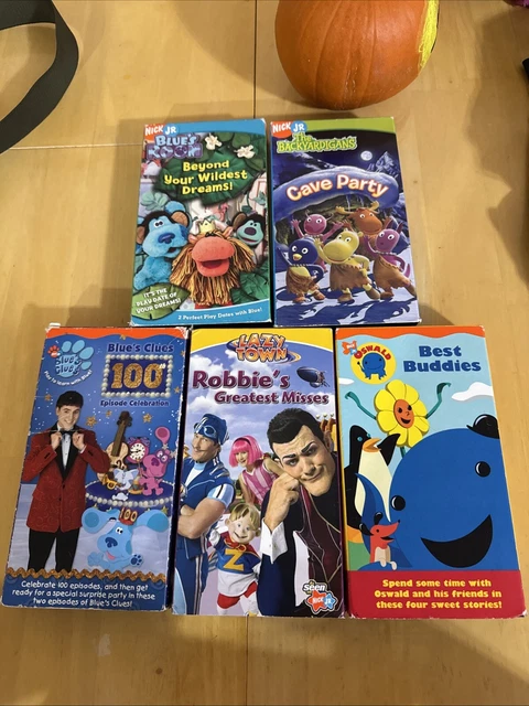NICK JR VHS lot, Blue Clues, Backyardigans,Oswald,Lazy town £68.83 ...