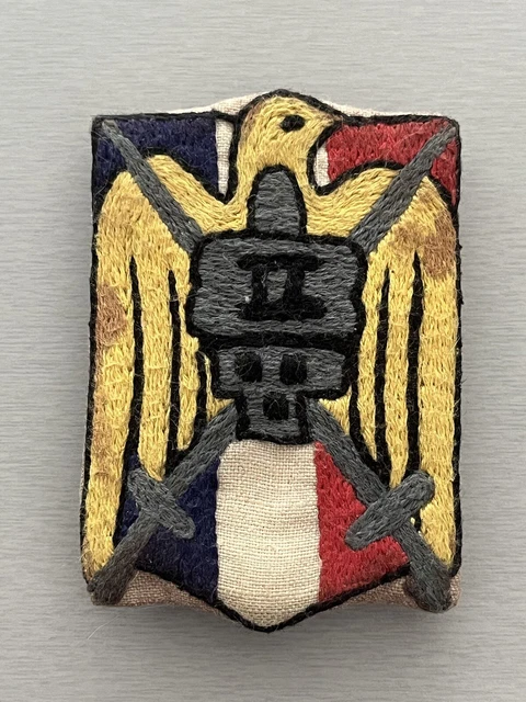 INSIGNE TISSU ÉCOLE Des Cadres LVF Légion Volontaire Français Doriot ...