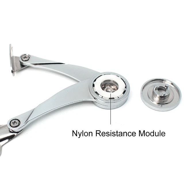 DOOR LID SUPPORT Self-Adjustable Cabinet Hinge Folding Soft Close ...