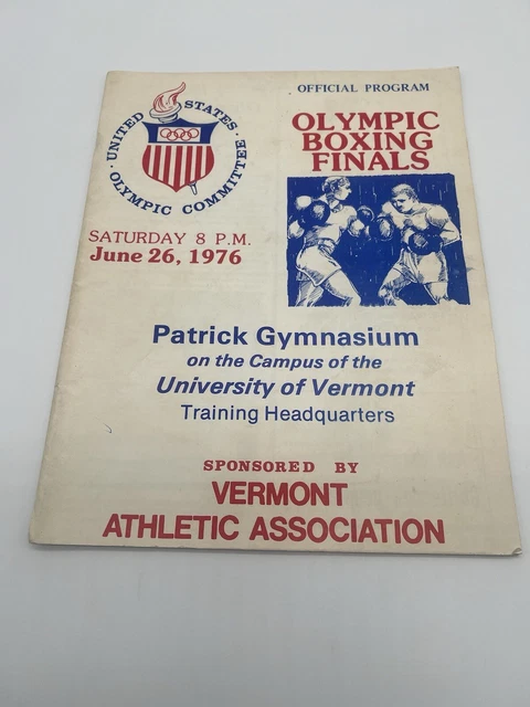 BOXING OLYMPIC FINALS 1976 Sugar Ray Leonard Spinks Brothers Tate Rare ...