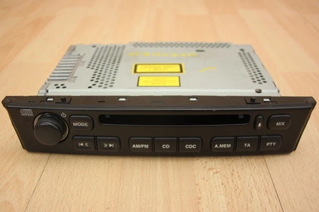 RADIO/STEREO CD PLAYER SAT NAV HEAD UNIT - Jaguar XJ XJ6 XJ8 XJR X350 ...