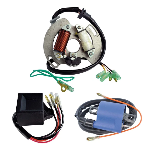 KIT HO STATOR + CDI Box + External Ignition Coil for Yamaha | 2XJ-85560-M0-00 $225.99 - PicClick CA