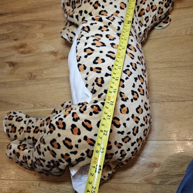 IKEA MORRHAR LARGE Leopard Big Cat Soft Toy 60cm Jaguar Cuddly Toy ...