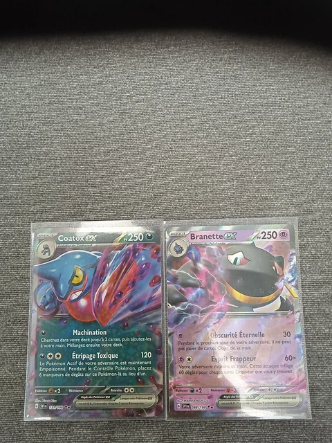 CARTE POKÉMON COATEX Ex 131/198 / Branette Ex 088/198. Écarlate Violet.Fr EUR 8,00 - PicClick FR