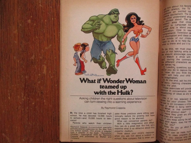 DEC-1978 TV GUIDE(INCREDIBLE HULK/WONDER WOMAN/BATTLESTAR GALACTICA ...